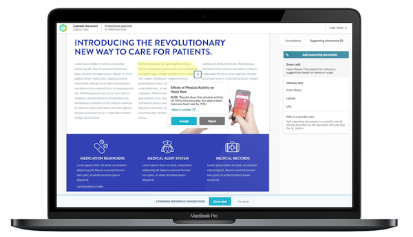 Smart Reference Linking Announced for Promotional Review Process | Vodori